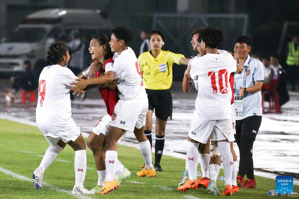 AFC U-20 Women's Asian Cup Qualifiers: Myanmar vs. Nepal-Xinhua