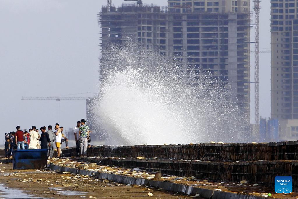 Pakistan to evacuate around 100,000 as Cyclone Biparjoy intensifies-Xinhua