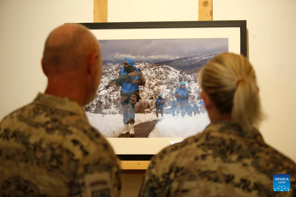 UNIFIL photo exhibition kicks off in Beirut, Lebanon-Xinhua