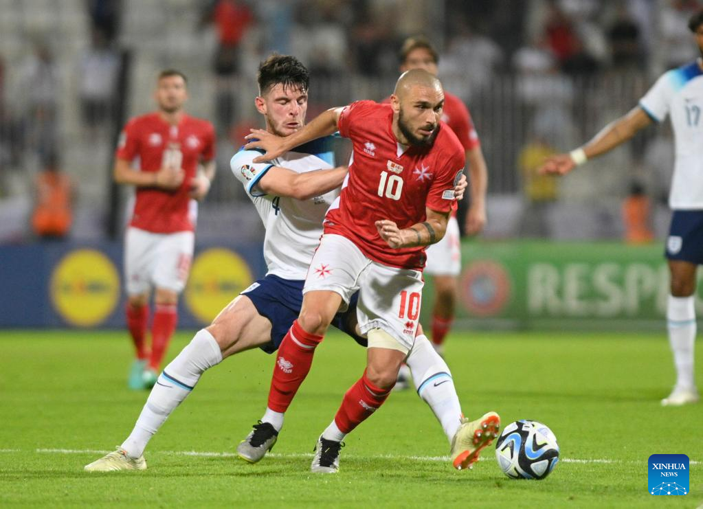 2024 UEFA European Championship: Malta vs. England-Xinhua