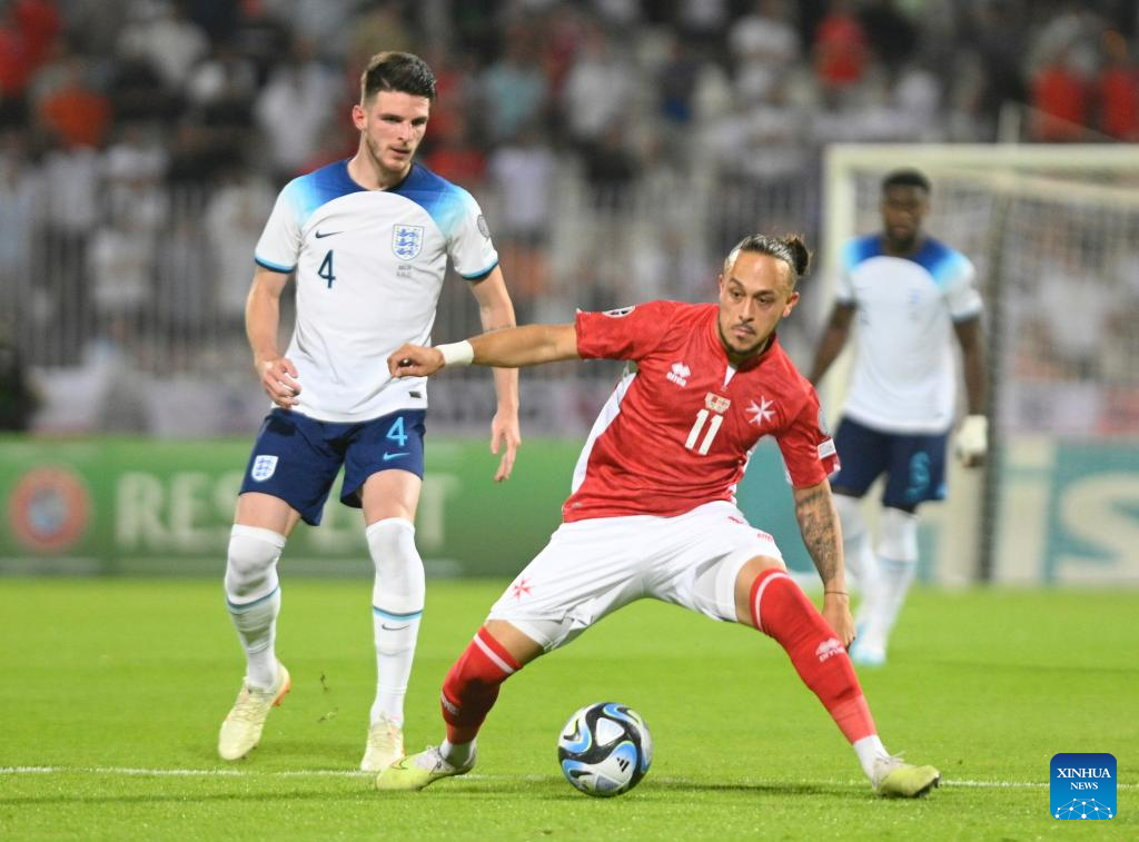 2024 UEFA European Championship: Malta vs. England-Xinhua