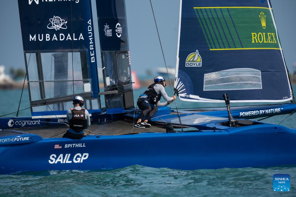 Highlights of Sail GP season 4 in Chicago-Xinhua