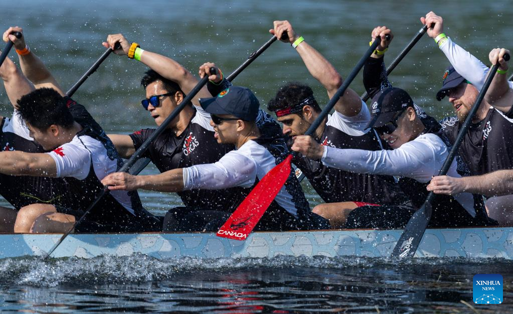 Highlights of 2023 Toronto International Dragon Boat Race Festival-Xinhua