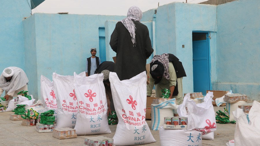 Afghan authorities distribute China-donated aid to 213 families in ...