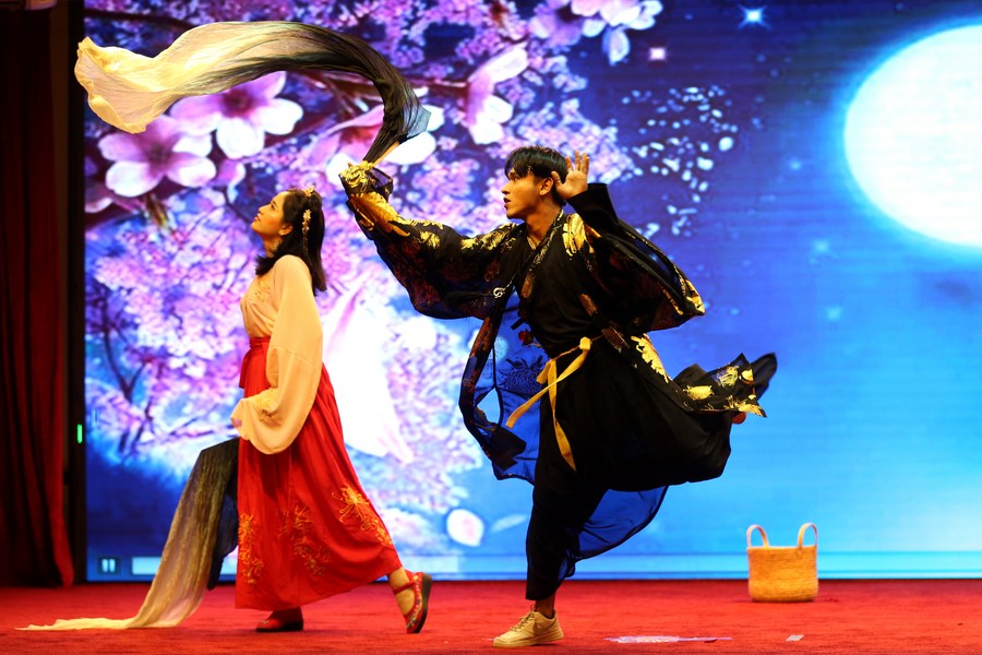 Foreign students showcase Chinese language proficiency in Myanmar-Xinhua