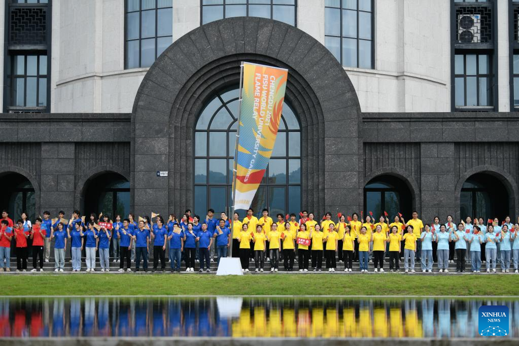 Chengdu Universiade torch relay held in Yibin-Xinhua
