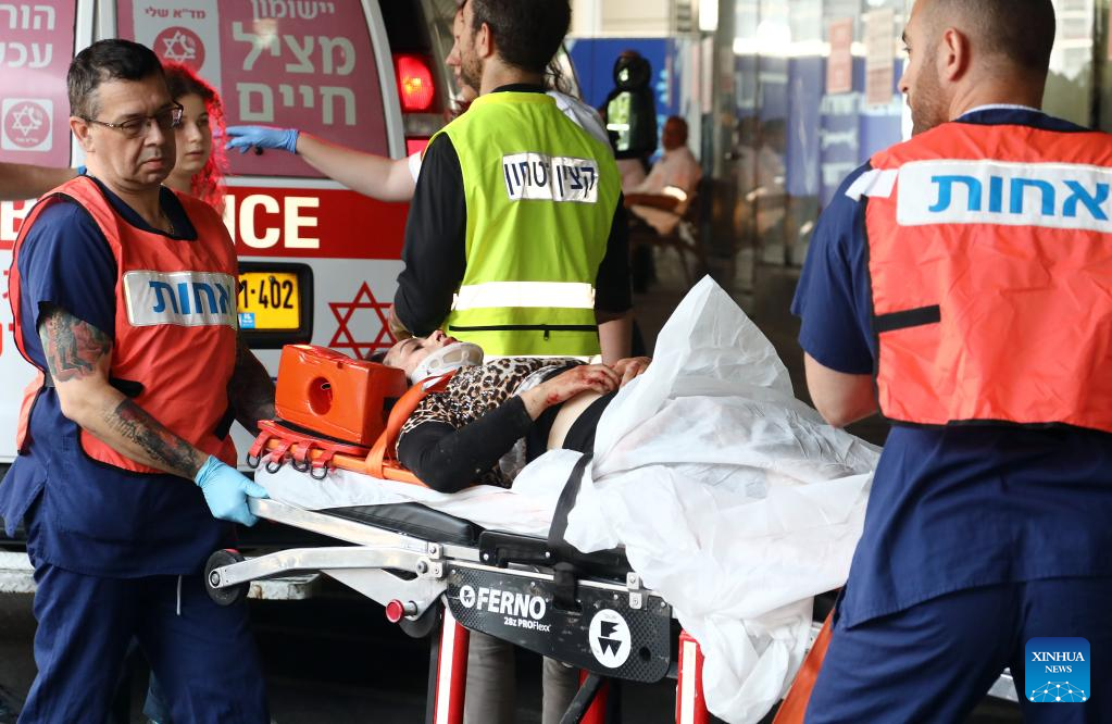 7 injured in car-ramming attack by Palestinian: Israeli police-Xinhua