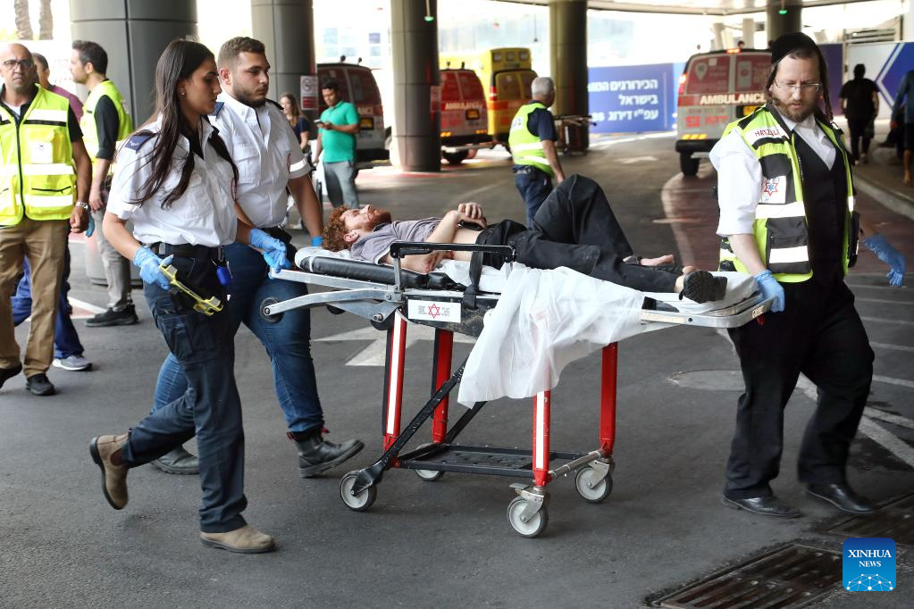 7 injured in car-ramming attack by Palestinian: Israeli police-Xinhua