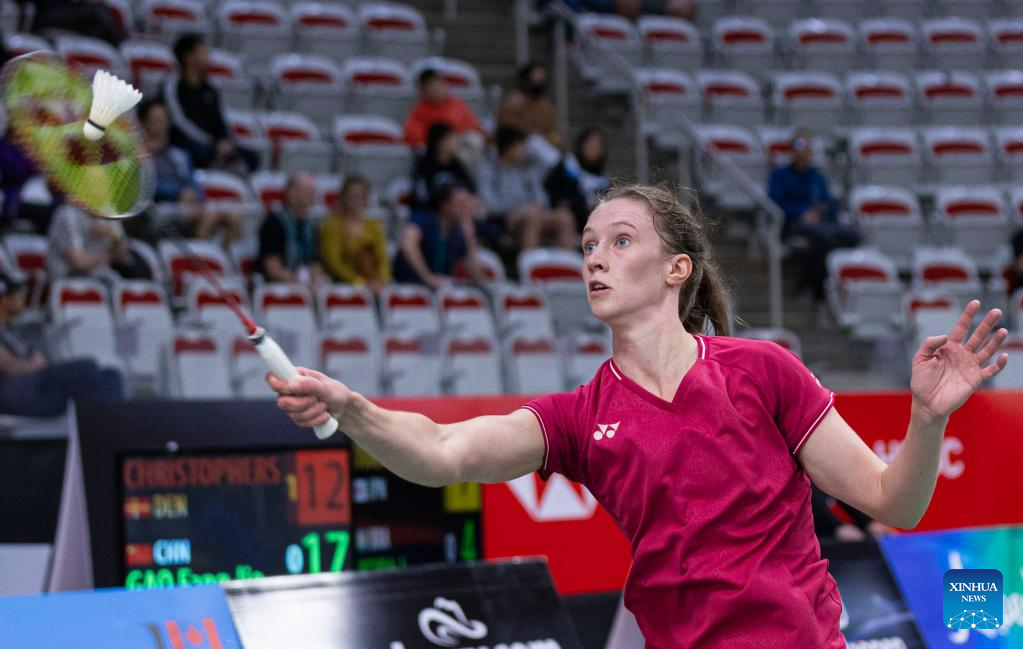 In pics: 2023 Canada Open badminton tournament-Xinhua