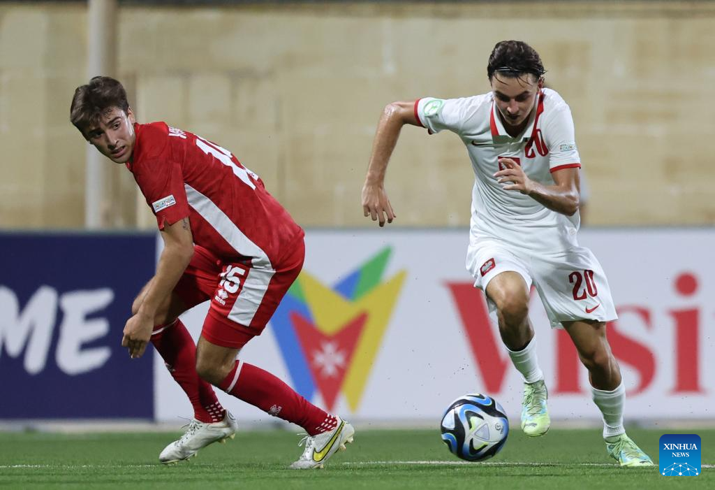 UEFA Under-19 EURO championship final tournament: Poland vs. Malta-Xinhua