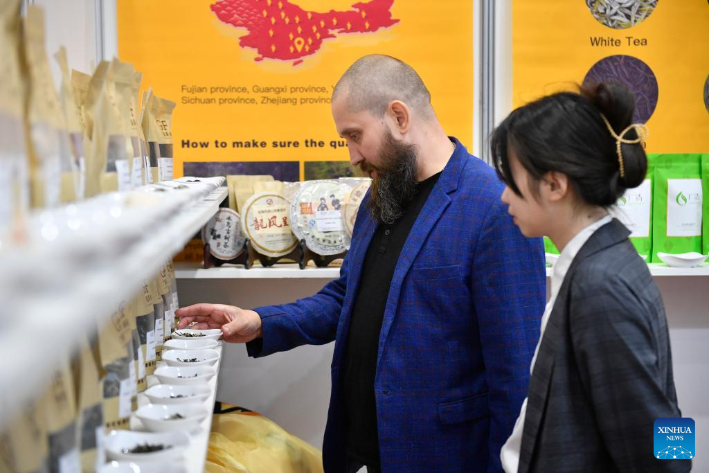 Moscow tea exhibition held in Russia-Xinhua