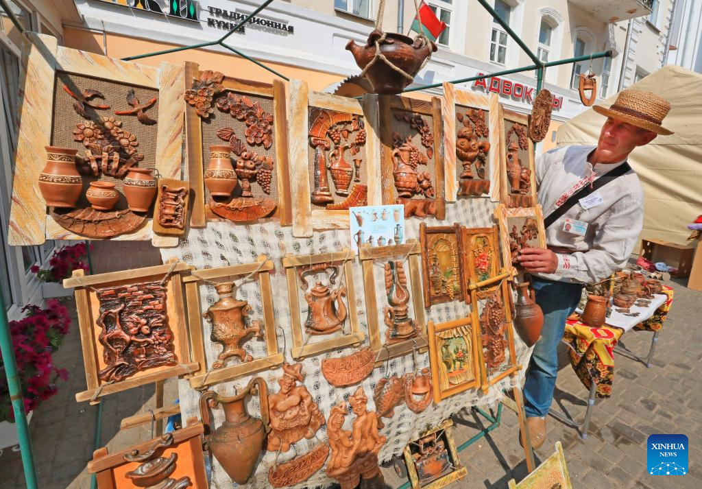 32nd Int'l Festival of Arts "Slavianski Bazaar" held in Belarus-Xinhua