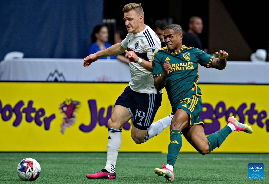 2023 MLS season: Vancouver Whitecaps vs. LA Galaxy-Xinhua