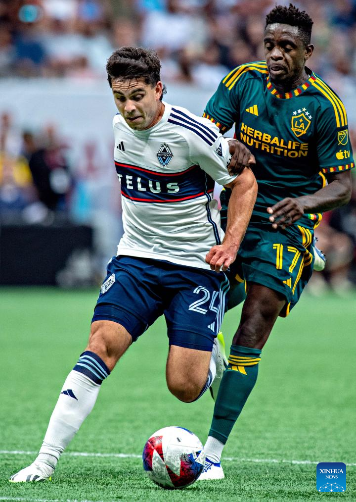 2023 MLS season: Vancouver Whitecaps vs. LA Galaxy-Xinhua