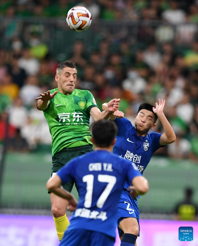 CSL Roundup: Wuhan holds Beijing, Shanghai smashes Shenzhen-Xinhua
