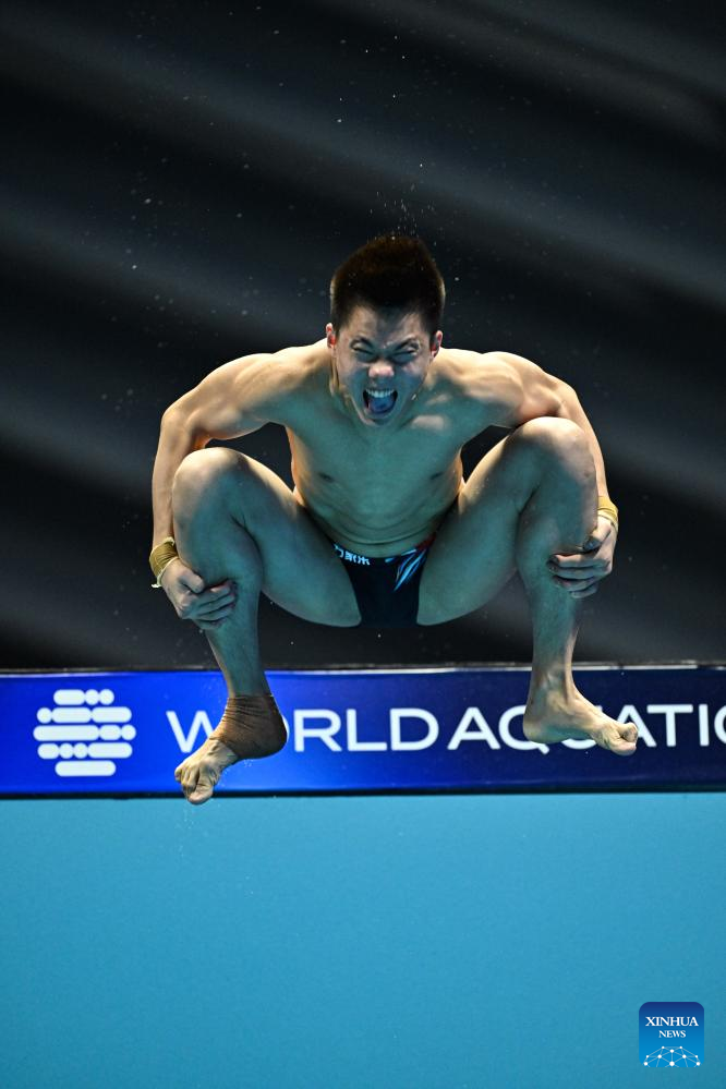 World Aquatics Championships 2023: Mixed 3m & 10m Team-Xinhua