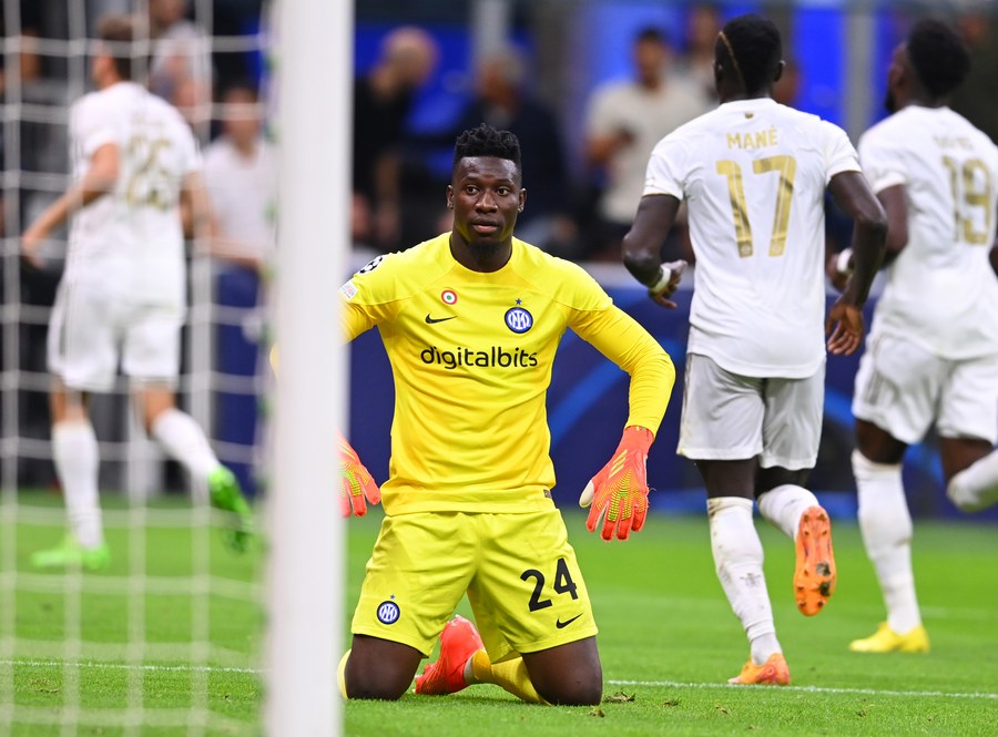 Manchester United agree fee with Inter Milan for keeper Onana-Xinhua