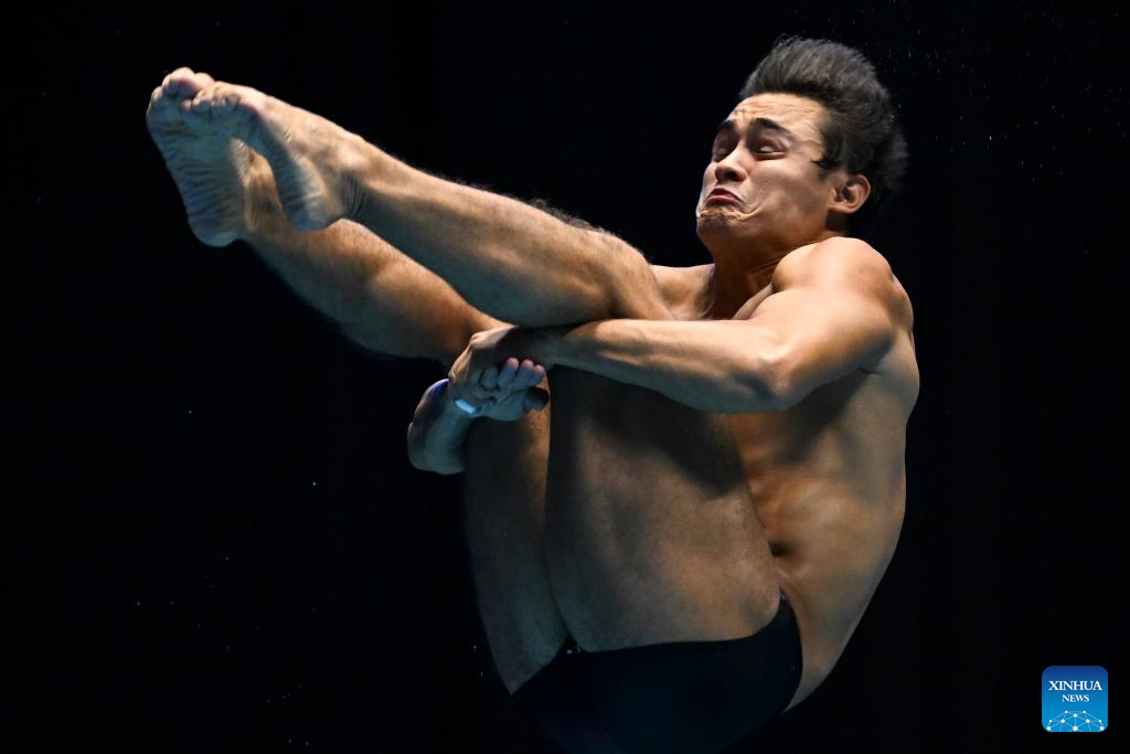 World Aquatics Championships 2023: men's 3m springboard final-Xinhua