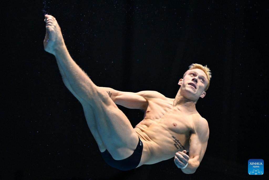 World Aquatics Championships 2023: men's 3m springboard final-Xinhua