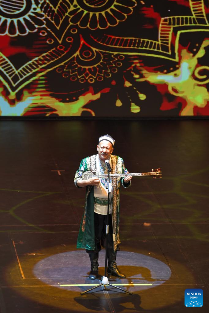 Art troupe from China's Xinjiang enlivens Muslim festival in Indonesian ...
