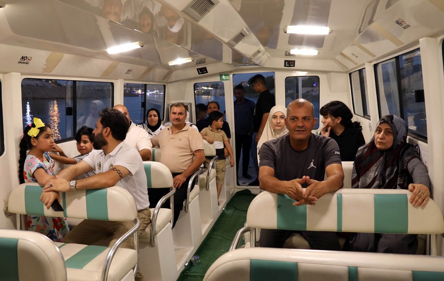 Iraqi capital relaunches river taxi service to ease traffic congestion ...