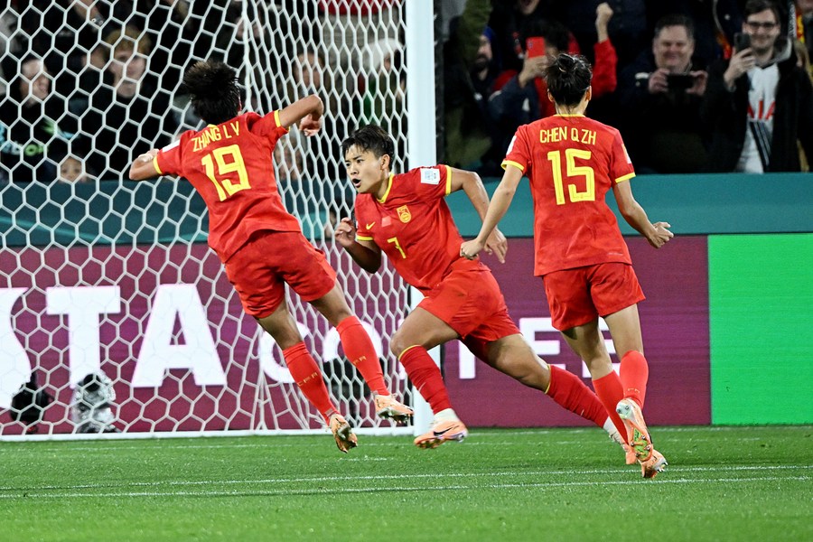 Wang Shuang's penalty helps 10-woman China edge Haiti at FIFA Women's ...