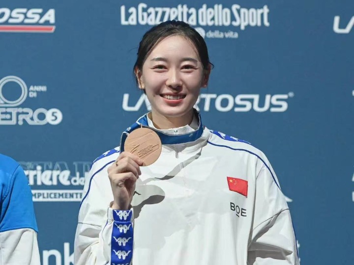 China concludes fencing worlds with one silver, one bronze-Xinhua