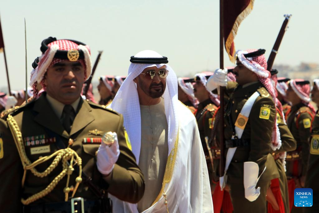 Jordan, UAE discuss enhancing strategic cooperation-Xinhua