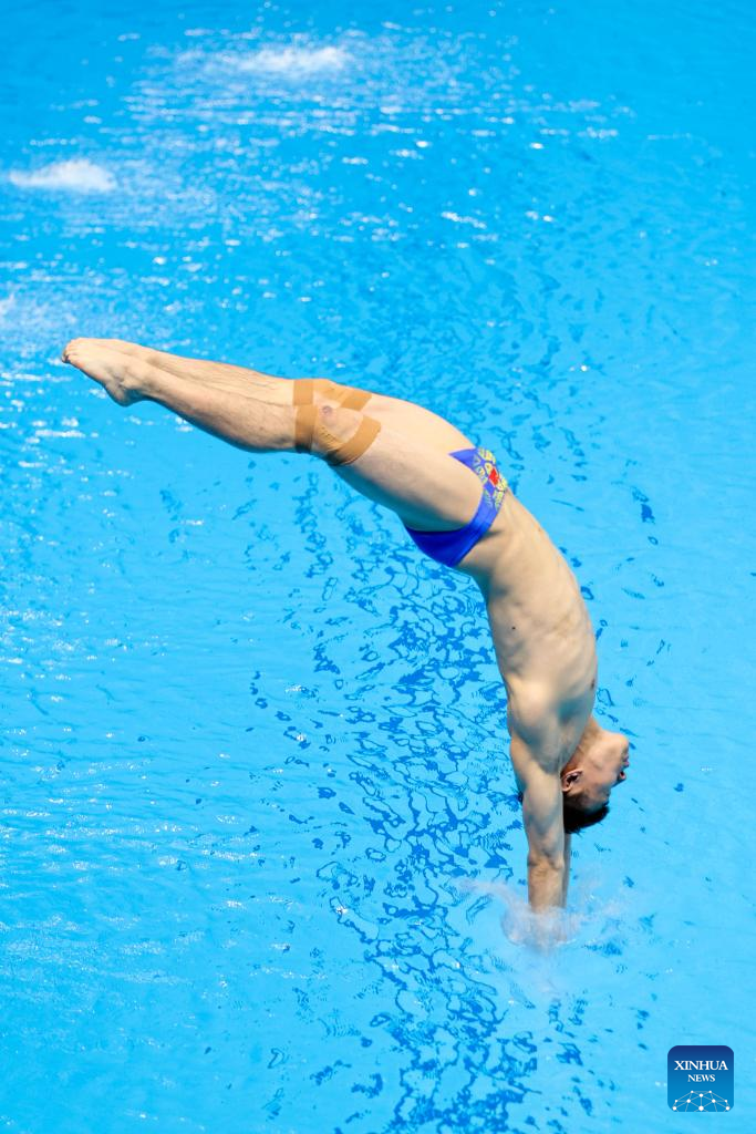 Chengdu Universiade | Zhang leads 1-2 Chinese finish in men's 3m springboard-Xinhua