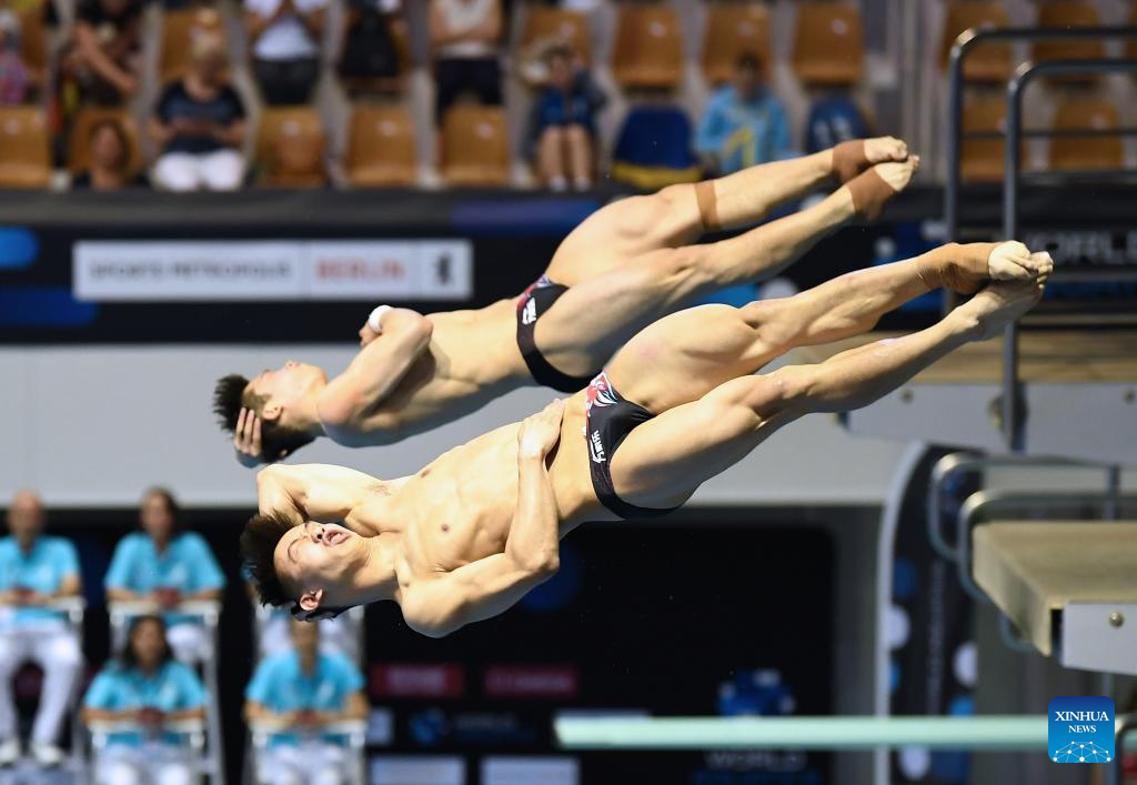 In pics: World Aquatics Diving World Cup 2023 Super Final-Xinhua