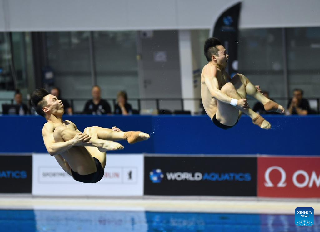 In pics: World Aquatics Diving World Cup 2023 Super Final-Xinhua