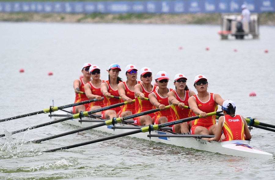 Chengdu Universiade | Chinese rowers dominant in preliminaries, aiming ...