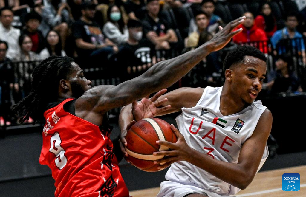 Indonesia International Basketball Invitational: Indonesia vs. UAE-Xinhua