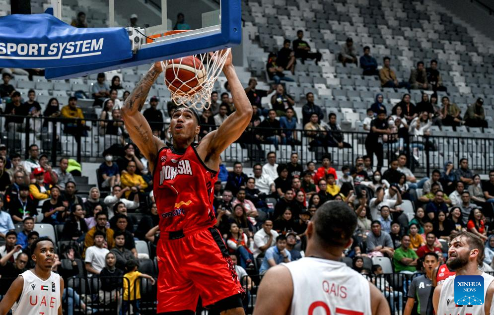 Indonesia International Basketball Invitational: Indonesia vs. UAE-Xinhua