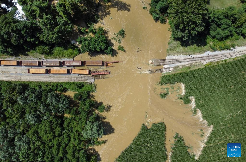 Flood hits Croatia due to heavy rainfall-Xinhua