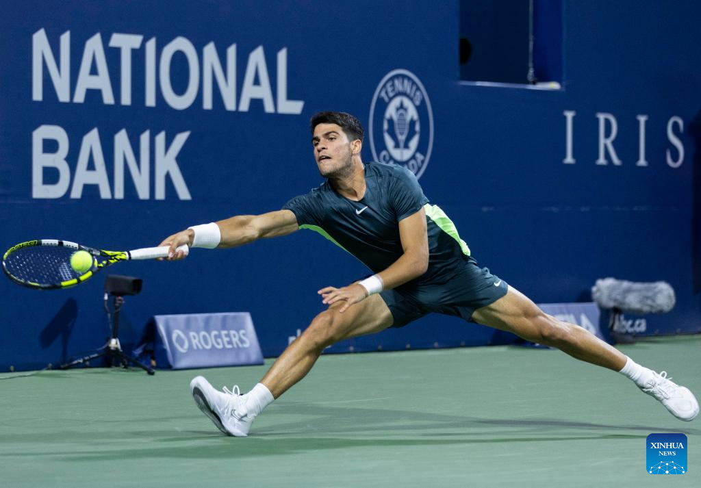 In pics: matches at National Bank Open tennis tournament-Xinhua