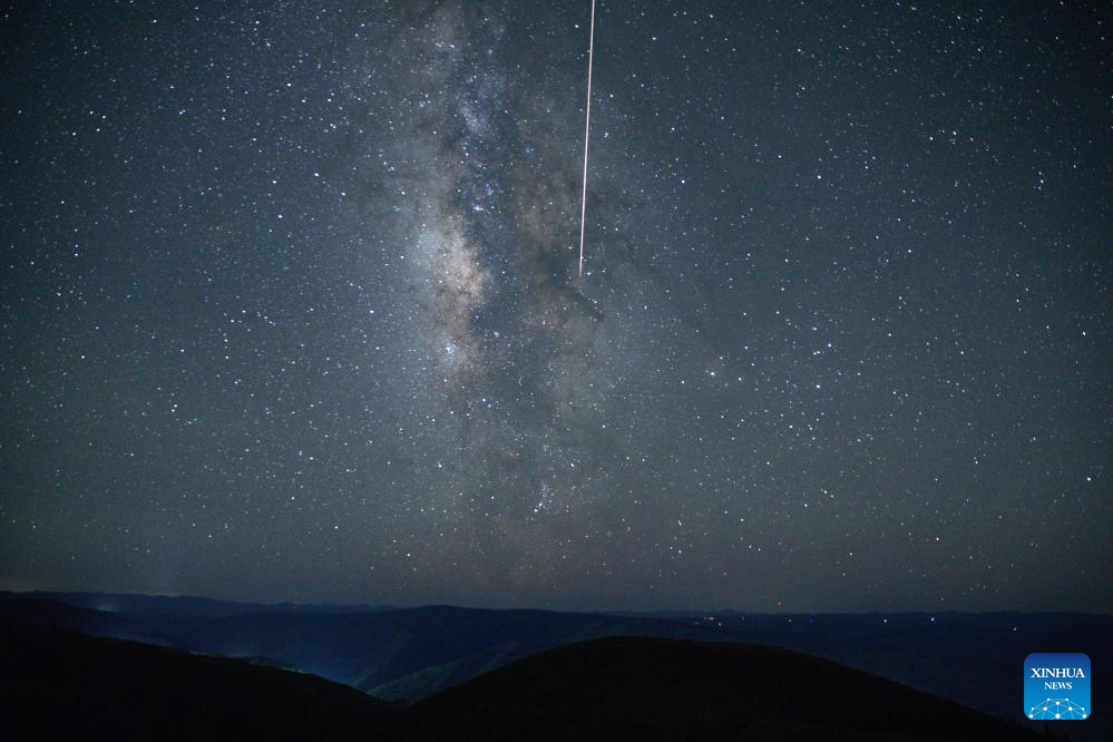 In pics: Perseid meteor shower over SW China's Sichuan-Xinhua