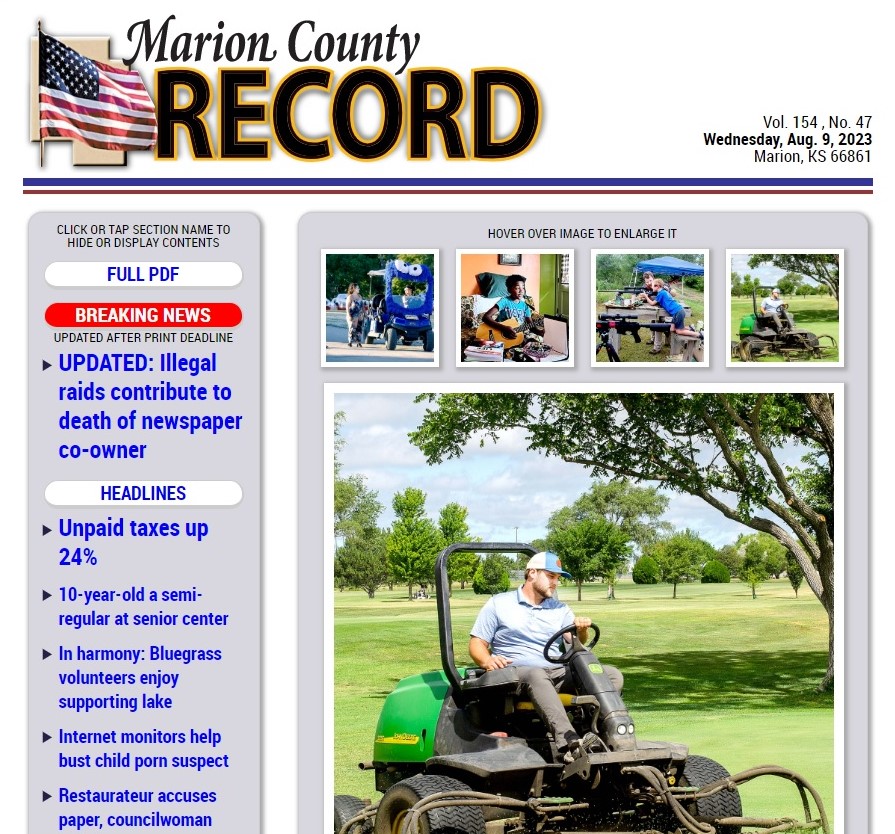 Items seized during raid of U.S. newspaper returned amid legal ...