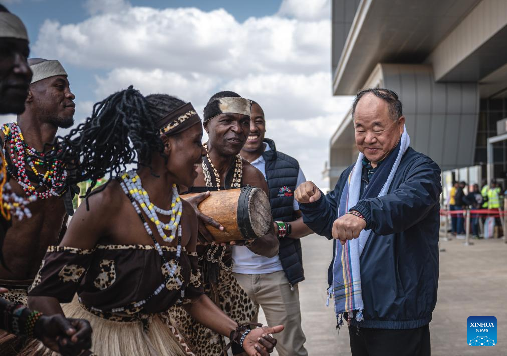 Feature: Nobel laureate encourages more Chinese to "go to Africa" -Xinhua