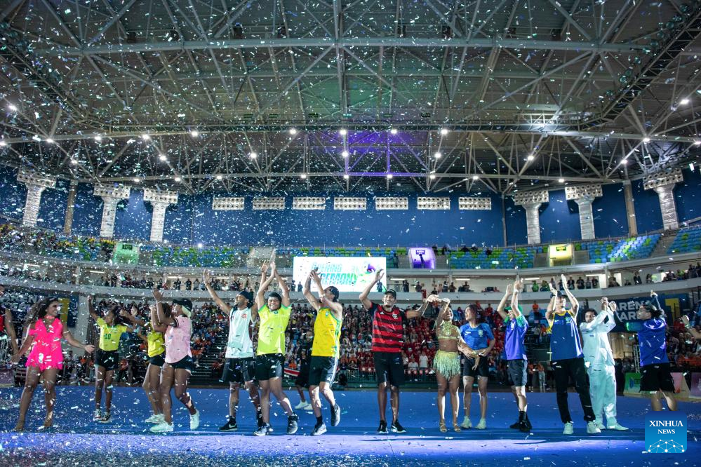 2nd ISF U15 Gymnasiade opens in Rio de Janeiro, Brazil-Xinhua