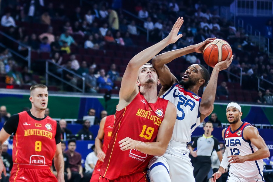 Roundup: U.S. leads four teams into FIBA World Cup quarterfinals -Xinhua