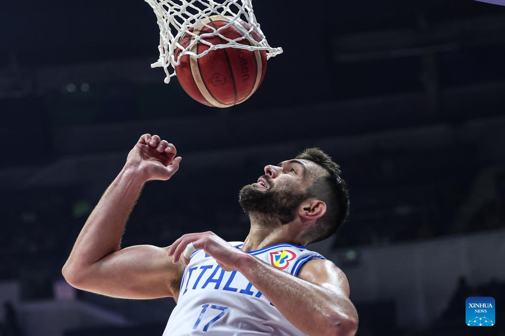 2023 FIBA World Cup: Italy vs. Puerto Rico-Xinhua