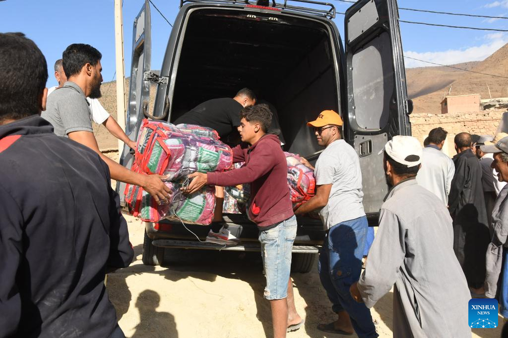 Rescuers in Morocco race against time searching for quake survivors-Xinhua