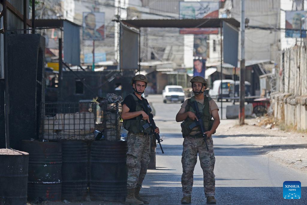 5 soldiers injured due to clashes in Palestinian refugee camp in S ...