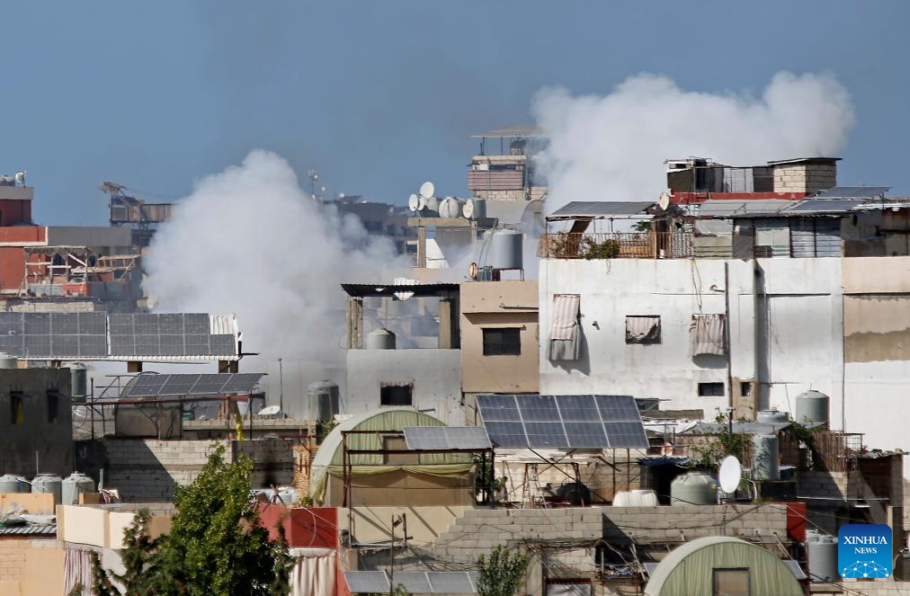 5 soldiers injured due to clashes in Palestinian refugee camp in S ...