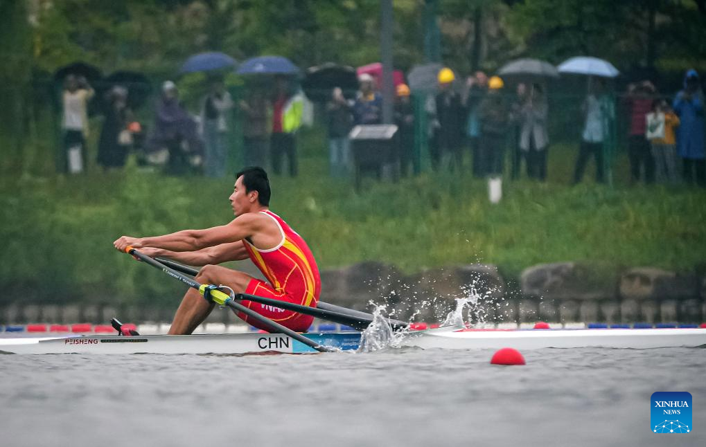 Liu, Zhang progress to Final A in Hangzhou Asiad rowing-Xinhua
