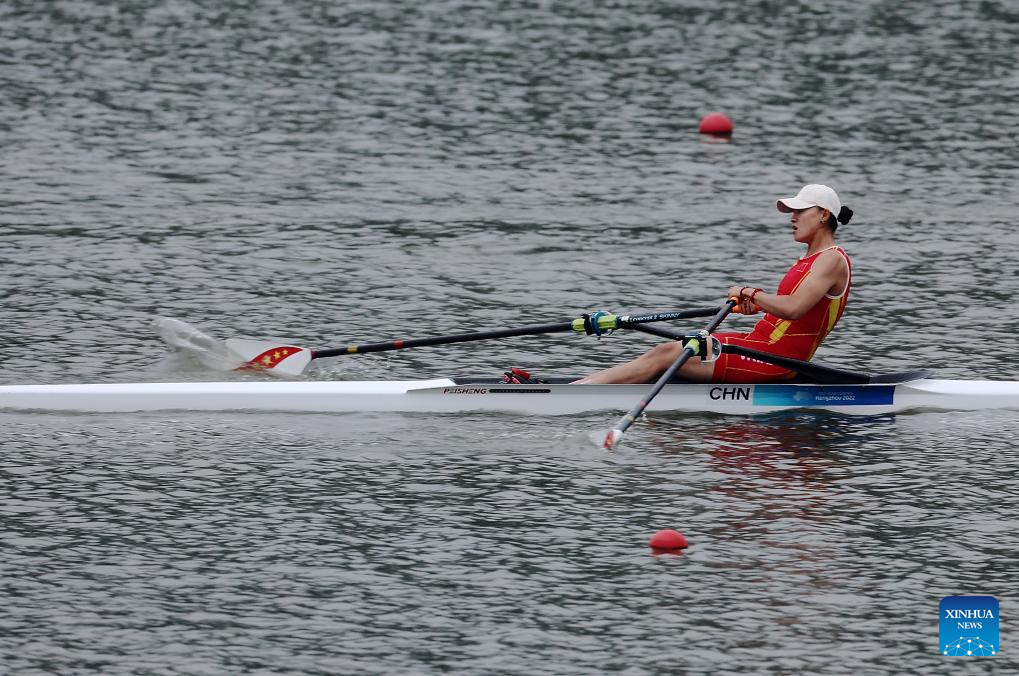 Liu, Zhang progress to Final A in Hangzhou Asiad rowing-Xinhua