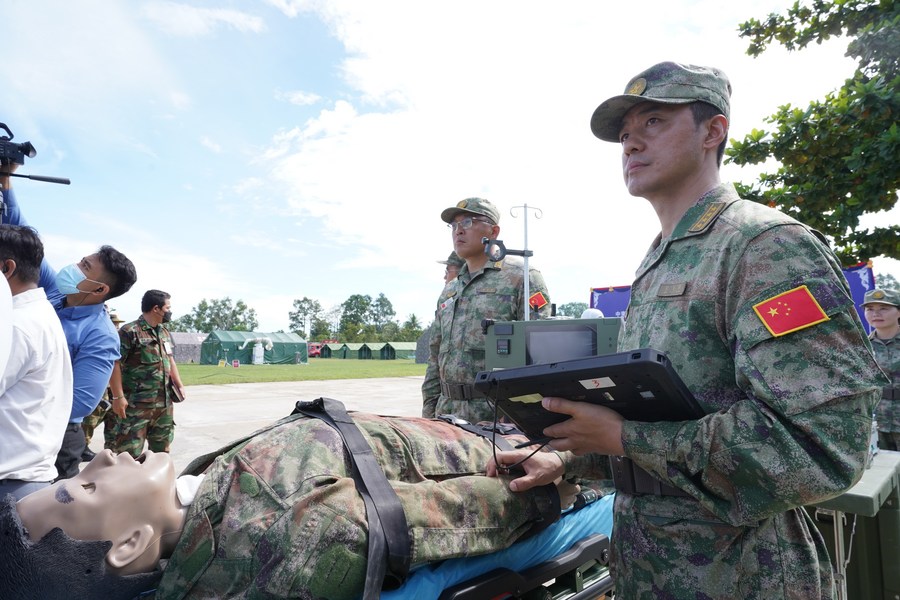China-Cambodia joint humanitarian exercise concludes successfully-Xinhua