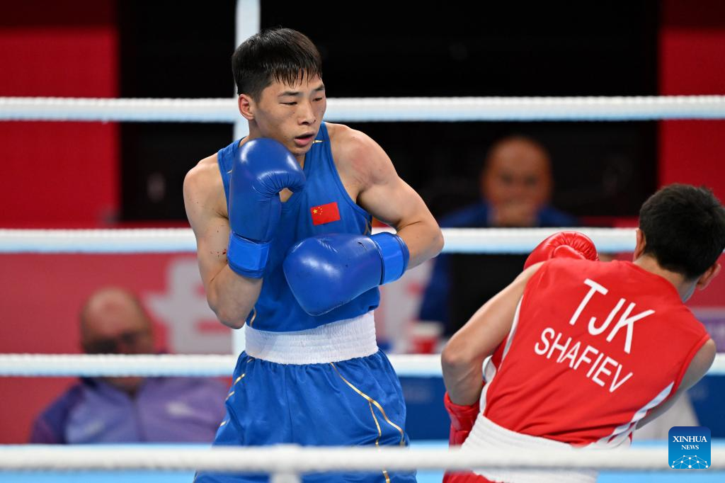 19th Asian Games: Boxing Men's 46-51kg Preliminaries round of 32-Xinhua
