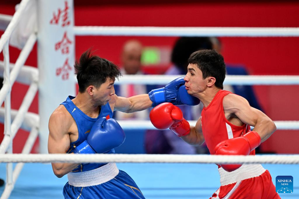 19th Asian Games: Boxing Men's 46-51kg Preliminaries round of 32-Xinhua
